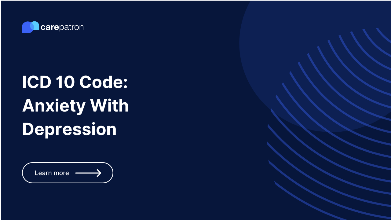Anxiety With Depression ICD 10 CM Codes 2023